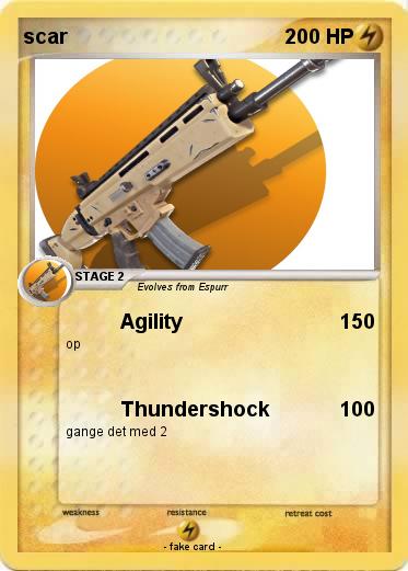 Pokémon scar 183 183 - Agility - My Pokemon Card