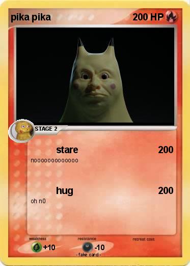 Pokémon pika pika 93 93 - stare - My Pokemon Card
