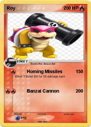 Pokémon Roy 348 348 - Homing Missiles - My Pokemon Card