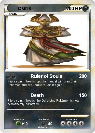 Pokémon Osiris 62 62 - Ruler of Souls - My Pokemon Card