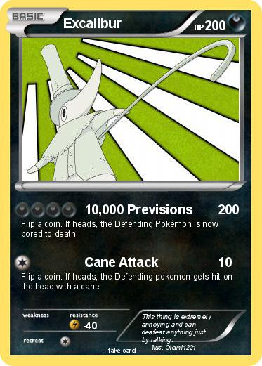 Pokémon Excalibur 143 143 - 10,000 Previsions - My Pokemon Card