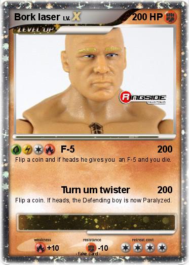 Pokémon Bork laser - F-5 - My Pokemon Card