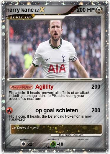 Pokémon harry kane 15 15 - Agillity - My Pokemon Card