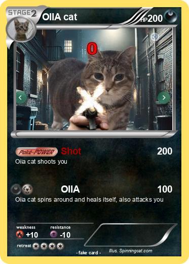 Pokémon OIIA cat - Shot - My Pokemon Card