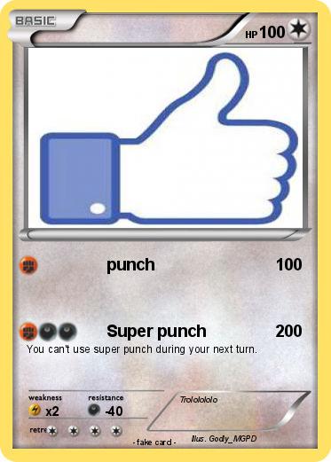 Pokémon 1 109775 109775 - punch - My Pokemon Card