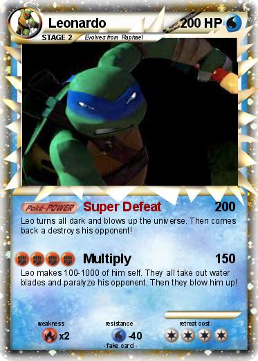 Pokémon Leonardo 145 145 - Super Defeat - My Pokemon Card