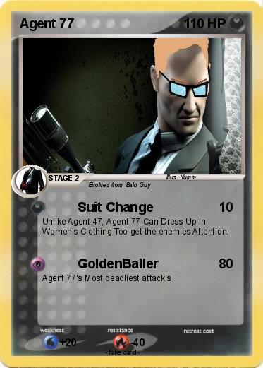 Pokémon Agent 77 77 - Suit Change - My Pokemon Card