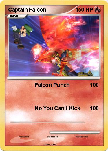 Pokémon Captain Falcon 273 273 - Falcon Punch - My Pokemon Card