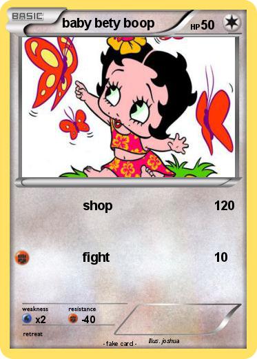 Pokémon baby bety boop - shop - My Pokemon Card