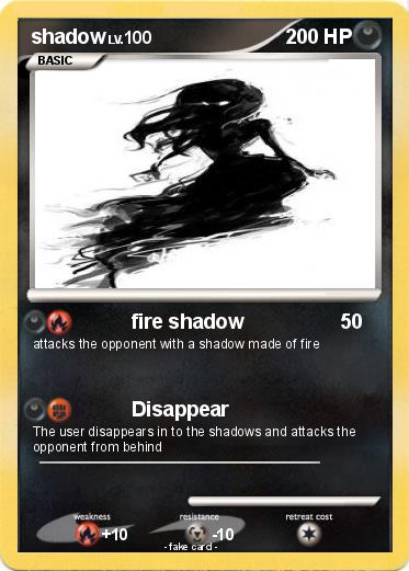 Pokémon shadow 11691 11691 - fire shadow - My Pokemon Card