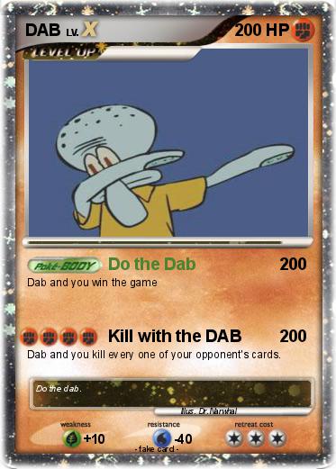 Pokémon DAB 81 81 - Do the Dab - My Pokemon Card
