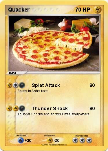 Pokémon Quacker 1 1 - Splat Attack - My Pokemon Card