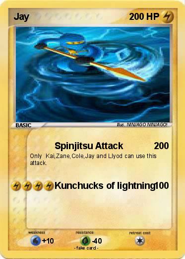 Pokémon Jay 773 773 - Spinjitsu Attack - My Pokemon Card