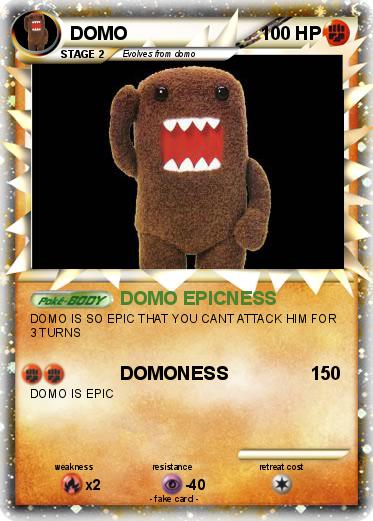 Pokémon DOMO 916 916 - DOMO EPICNESS - My Pokemon Card
