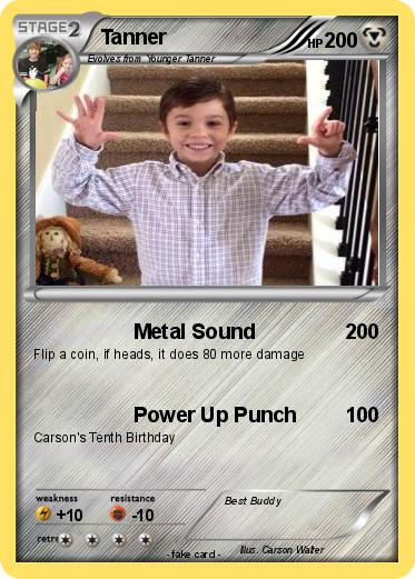 Pokémon Tanner 71 71 - Metal Sound - My Pokemon Card