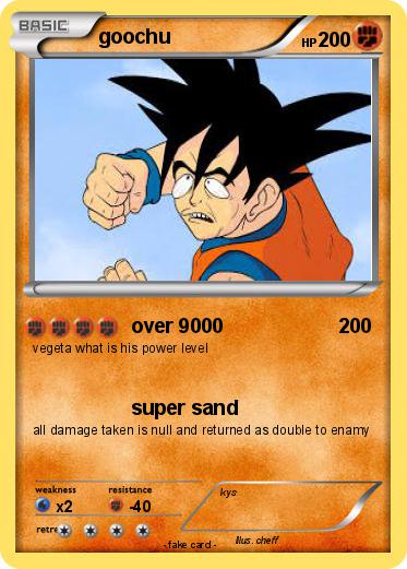 Pokémon goochu 1 1 - over 9000 - My Pokemon Card