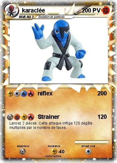 Pokémon karaclee 16 16 - niflex - Ma carte Pokémon