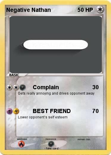 Pokémon Negative Nathan - Complain - My Pokemon Card