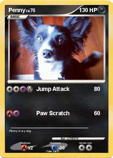 Pokémon Penny 148 148 - Jump Attack - My Pokemon Card