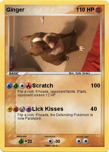 Pokémon Ginger 393 393 - Scratch - My Pokemon Card