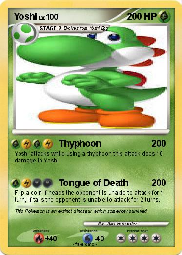 Pokémon Yoshi 3391 3391 - Thyphoon - My Pokemon Card