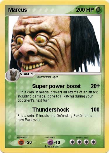 Pokémon Marcus 373 373 - Super power boost - My Pokemon Card