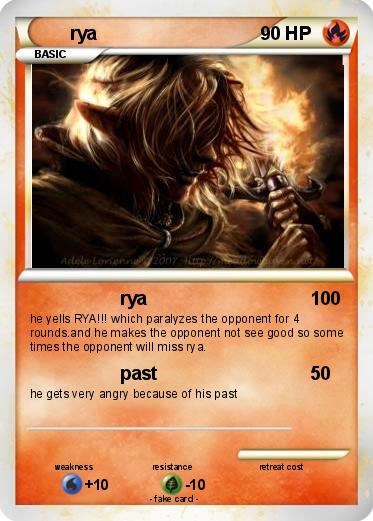 Pokémon rya 2 2 - rya - My Pokemon Card