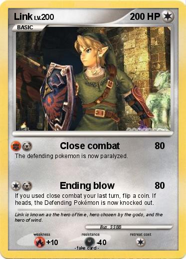 Pokémon Link 1100 1100 - Close combat - My Pokemon Card