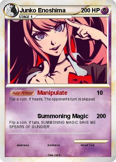 Pokémon Junko Enoshima 8 8 - Manipulate - My Pokemon Card