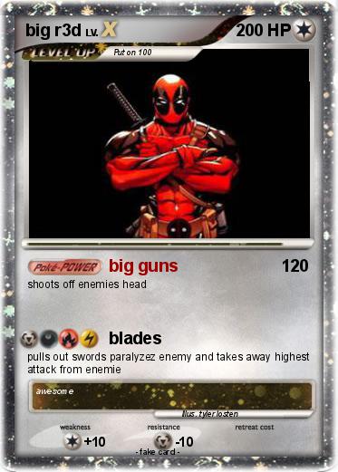 Pokémon big r3d - big guns - My Pokemon Card