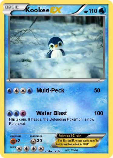 Pokémon Kookee 1 1 - Multi-Peck - My Pokemon Card