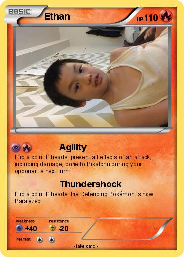 Pokémon Ethan 778 778 - Agility - My Pokemon Card