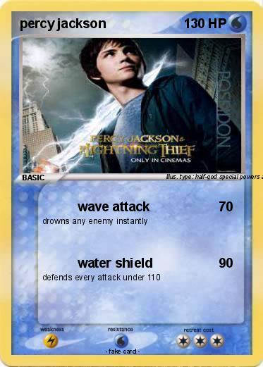 Pokémon percy jackson 470 470 - wave attack - My Pokemon Card