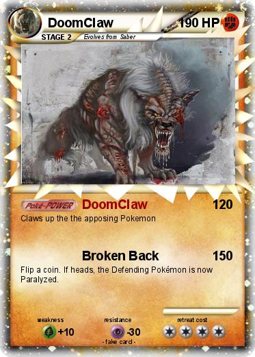 Pokémon DoomClaw - DoomClaw - My Pokemon Card