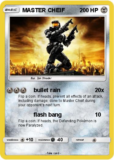 Pokémon MASTER CHEIF 523 523 - bullet rain - My Pokemon Card
