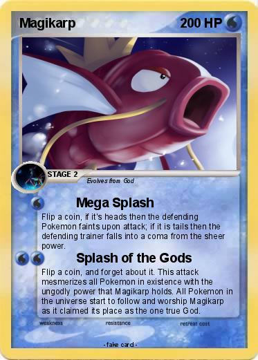 Pokémon Magikarp 1202 1202 - Mega Splash - My Pokemon Card