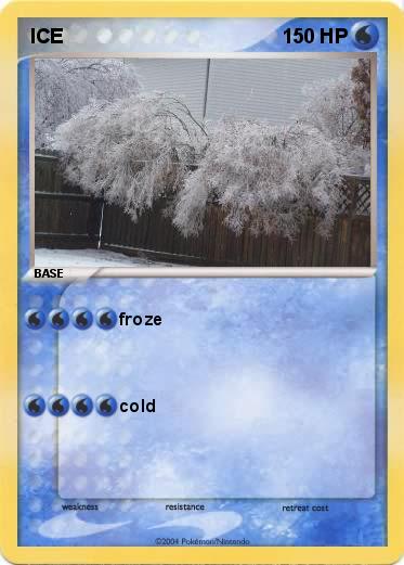 Pokémon ICE 54 54 - froze - My Pokemon Card