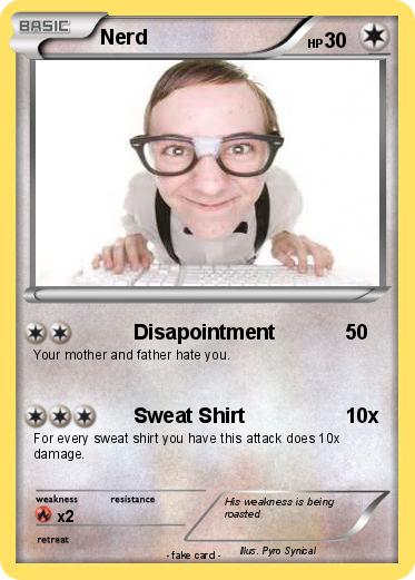 Pokémon Nerd 391 391 - Disapointment - My Pokemon Card