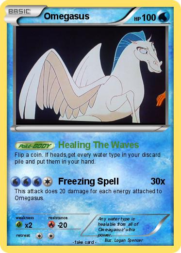 Pokémon Omegasus - Healing The Waves - My Pokemon Card