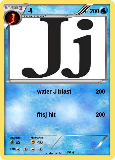 Pokémon 1 75080 75080 - water J blast - My Pokemon Card