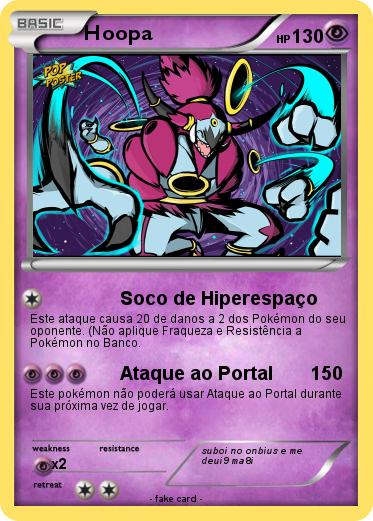Pokémon Hoopa 729 729 - Soco de Hiperespaço - My Pokemon Card