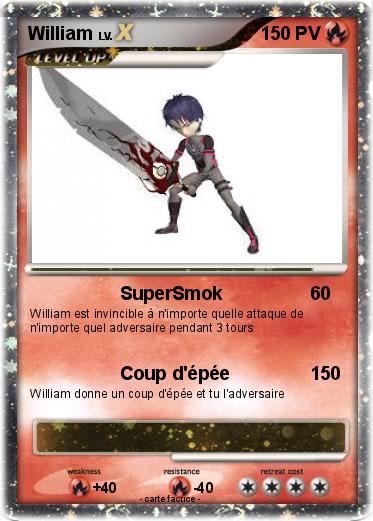 Pokémon William 519 519 - SuperSmok - Ma carte Pokémon
