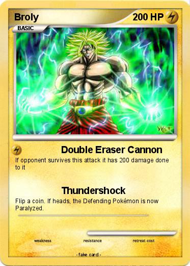 Pokémon Broly 874 874 - Double Eraser Cannon - My Pokemon Card