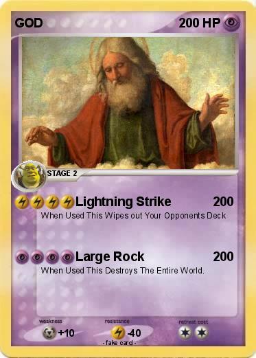 Pokémon GOD 1885 1885 - Lightning Strike - My Pokemon Card