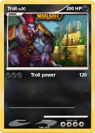 Pokémon Troll 1961 1961 - Troll power - My Pokemon Card