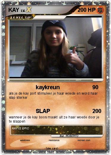 Pokémon KAY 42 42 - kaykreun - My Pokemon Card