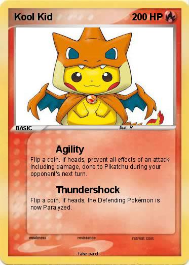 Pokémon Kool Kid 3 3 - Agility - My Pokemon Card
