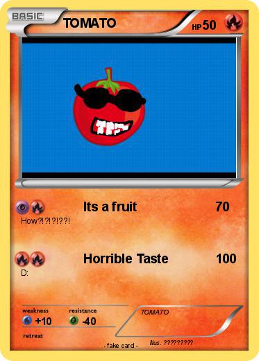 Pokémon TOMATO 83 83 - Its a fruit - My Pokemon Card