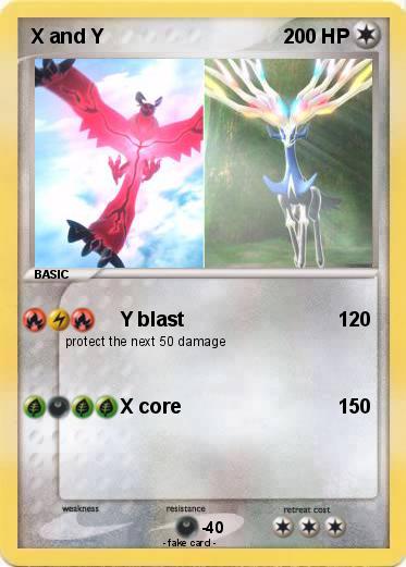 Pokémon X and Y 9 9 - Y blast - My Pokemon Card