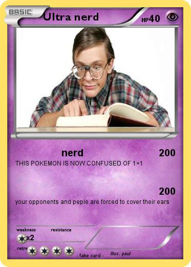 Pokémon Ultra nerd 1 1 - nerd - My Pokemon Card